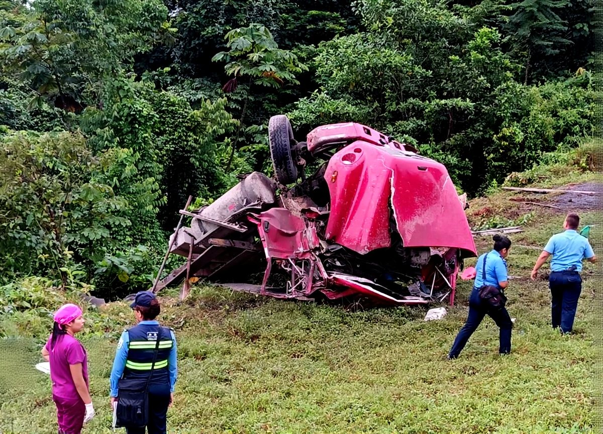 Vuelco de camión en Kukra River: Conductor muerto y un acompañante ...